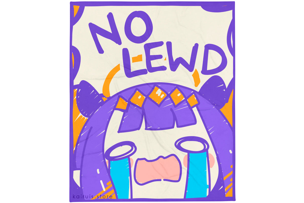 NO LEWD Ina Throw Blanket [HoloMyth] – Kairui's